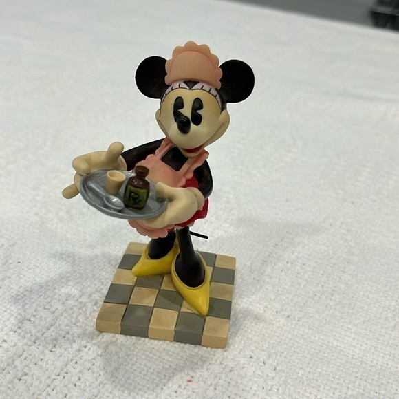 Disney | Other | Disney Minnie Mouse Nurse Medicine Care Figurine Decor ...